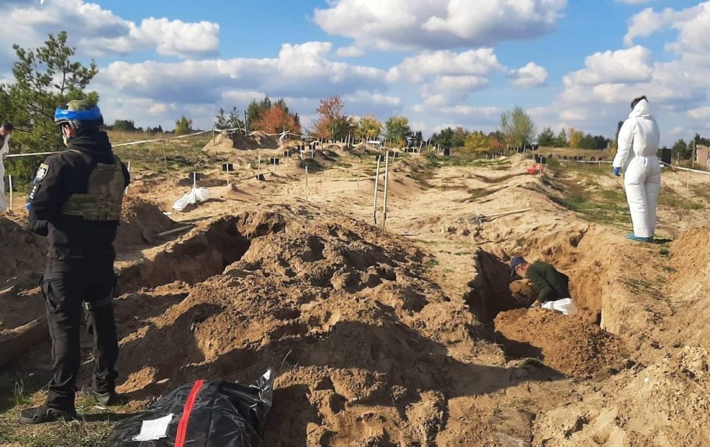 V Lymane našli po odchode ruských vojakov ďalšie hroby